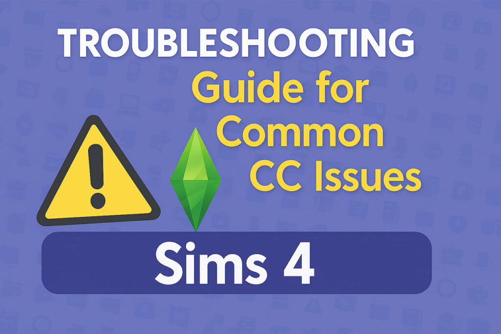 Full Troubleshooting Guide for Common CC Issue - Simsioli