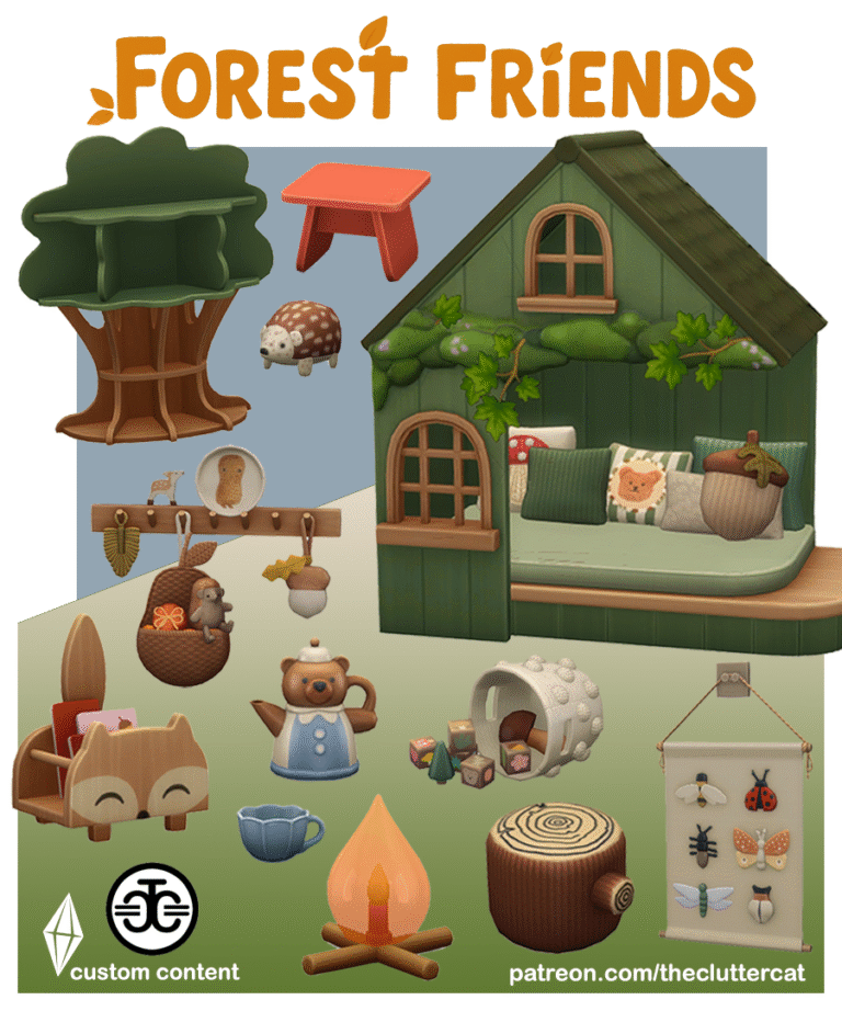 Best Sims 4 Autumn CC finds: furniture, decor, clutter (2025 Guide ...